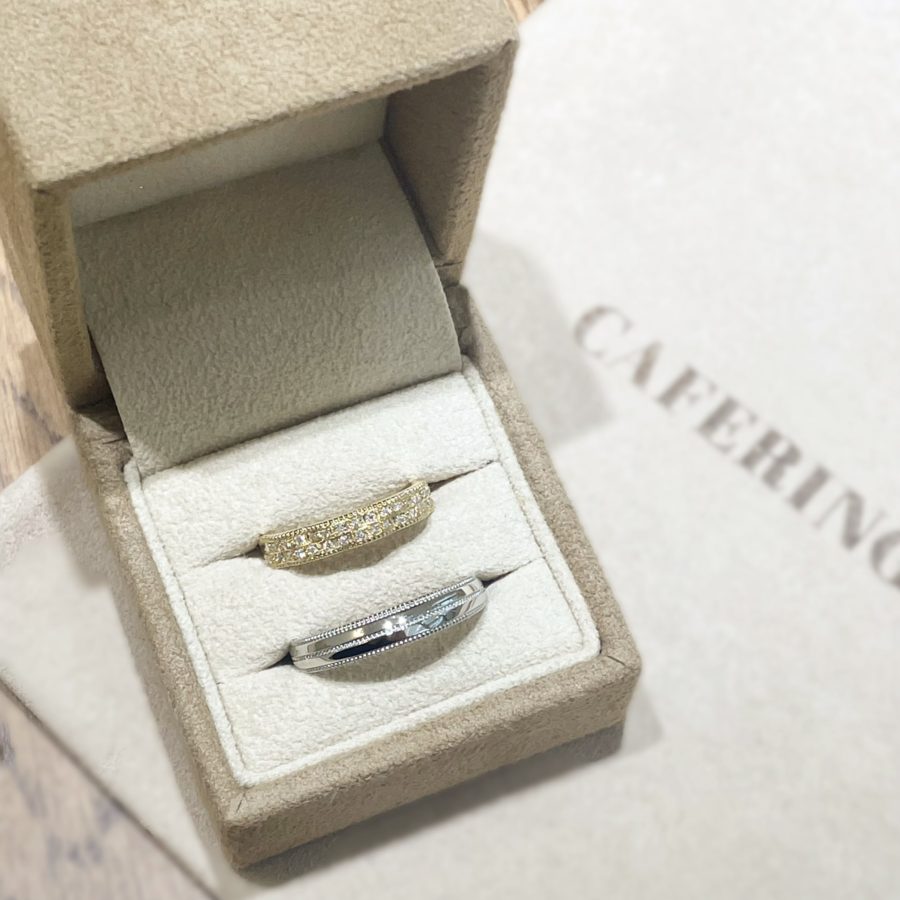 「CAFERING K」総曲輪店｜カップルレポート｜エルサカエブライダル｜富山・金沢｜結婚指輪・婚約指輪・ブライダルリングの正規販売店